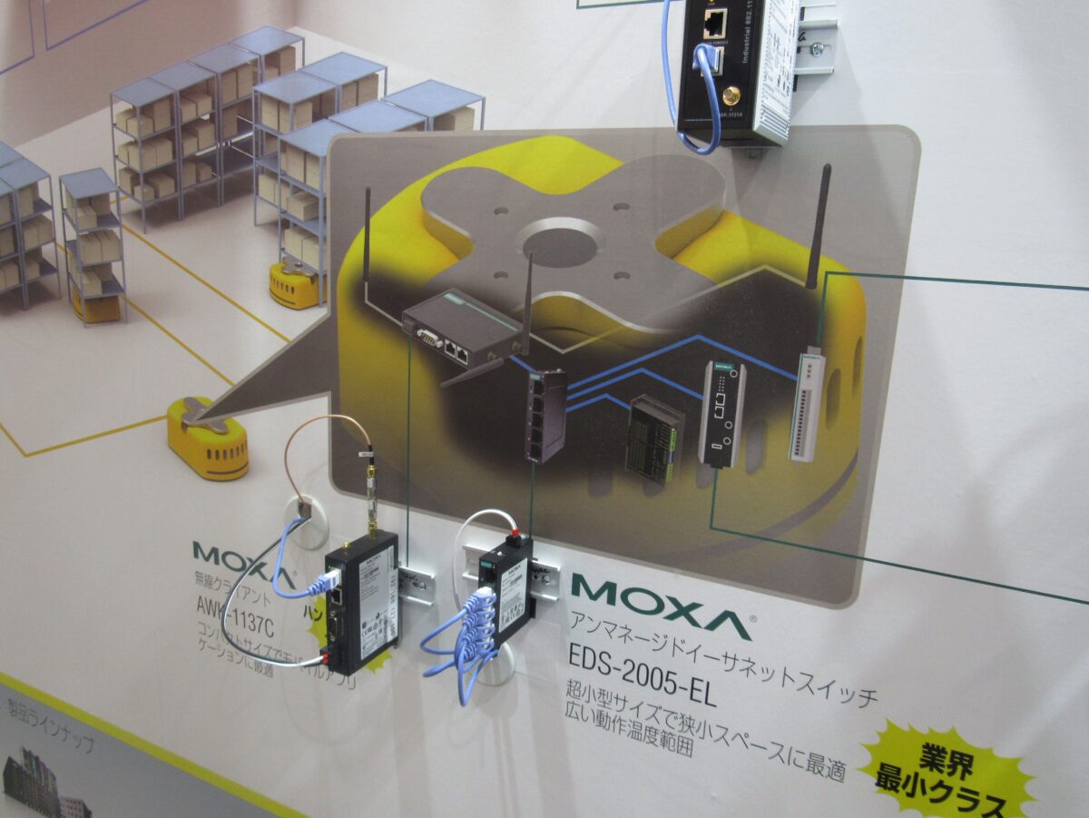 AMR/AGVに最適なMoxaとIPCの製品ラインアップを国際物流総合展にてご紹介！ | 株式会社ケーメックスONE